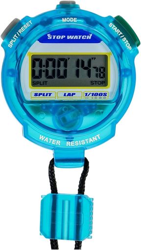 本体サイズ:(約)高さ78.0x幅65.0x厚さ18.0mm 本体重量:(約)55g 駆動:バッテリータイプ 防水/機能:日常生活防水(3気圧防水)、通常計測(最大計測時間:9時間59分59秒99)、積算計測、ラップタイム計測、スプリットタ...