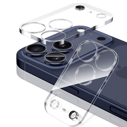 【対応機種】いphone17promaxカメラ保護フィルム(2枚セット) 【硬度9H・飛散防止】日本製素材旭硝子製を採用しております。業界最高レベルの9H硬度、ハードコーティング技術により外部からの衝撃をフィルムが吸収し、衝撃を緩和し画面の...
