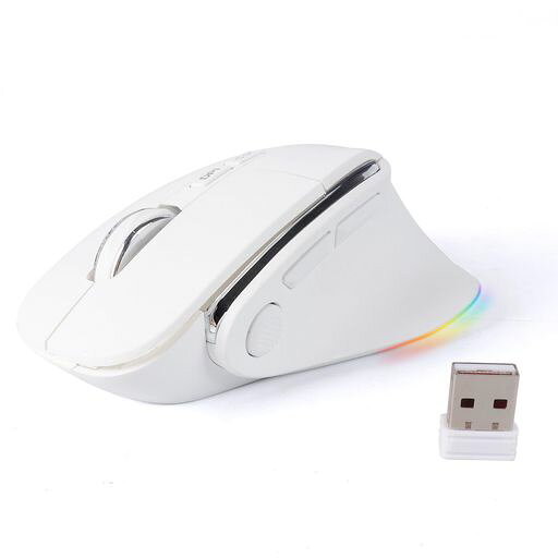 【2.4 GHz無線/Bluetooth 5.0/Type-C有線接続】ワイヤレスデュアルモード接続モードは、互換性が高く、2.4 GワイヤレスとBluetooth接続をシームレスに切り替えることができ、パソコン、ノートパソコン、タブレット...