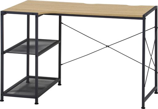 L字型で使いやすい! 左右組換えコーナーデスク サイズ:幅110x奥行58x高さ72cm 本体重量:11.7kg 材質:構造部材:金属(鋼)/表面加工:エポキシ樹脂塗装/甲板ノ表面材:合成樹脂化粧MDF(メラミン樹脂) 原産国:中国 ※お客...