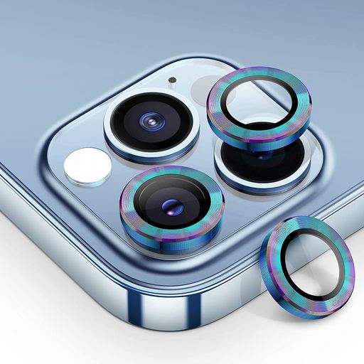 【9h強化ガラス&amp;圧倒的な耐衝撃性】このレンズ保護フィルムはiPhone17/17Pro/17Promaxに専用設計。日本製9h強化ガラスを採用し、衝撃に強いアルミニウム合金との組み合わせ、落下時のカメラへの衝撃、鋭いものからの摩擦...