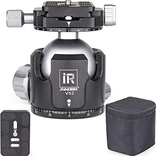 【出品情報】メーカー型番:INNORELN52◀◀◀本体全高:93mm◀◀◀ボール径:52mm◀◀◀正味重量:530g◀◀◀最大耐荷重量:30kg◀◀◀底部直径:66mm◀◀◀クイックシューサイズ:44*70*10mm◀◀◀付属品:雲台本体...