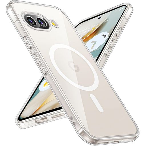【MagSafe対応で一瞬高速充電!】pixel 9a ケースのバックパネルに38個の強力なN52マグネットを搭載し、振っても安定感抜群の高速充電を実現!充電しながらゲームも楽しめ、ワイヤレス充電や各種MagSafe対応アクセサリーにもピッ...
