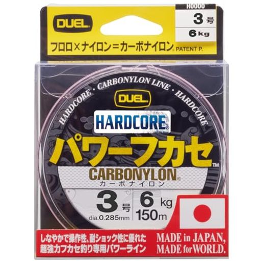 素材:カーボナイロン/全長:150m/3号 ミルキーグリーン 標準強力:6kg 標準直径:0.285mm