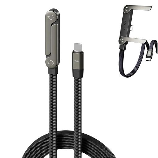 最大240W PD急速充電対応 ― 高出力デバイスにも安定給電 : 本製品は240w usb c ケーブルとしてPD3.0/3.1(Power Delivery)最大240Wに対応し、スマートフォン・タブレット・ノートPCなどUSB-C機器...