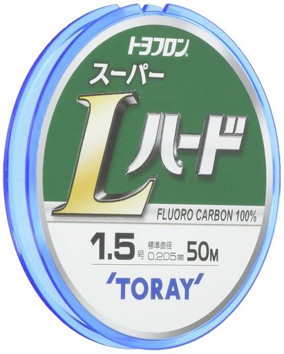 号数:1.5 長さ(m):50 カラー:ナチュラル 素材:フロロカーボン