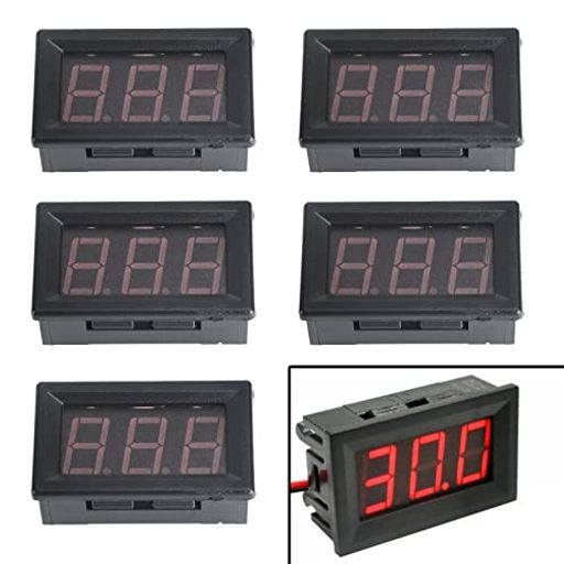 1:電圧計の範囲は5〜120Vです。線長20cmの2線式を採用しています。 2:電源端子に直接接続して、現在の電源電圧を表示することができます。 3:この電圧計は逆保護機能を備えています。 4:動作電流が20mA未満で、熱が低く、効率が高い...