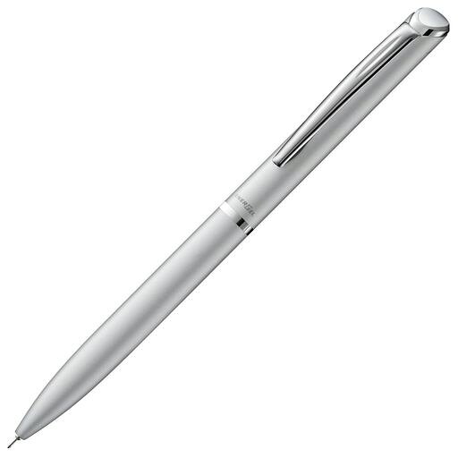 【エナージェルの特長】スッと書けてサッと乾く/なめらかな書き心地と優れた速乾性 【5つの芯径に対応】0.3、0.4、0.5、0.7、1.0mm【内蔵芯径】0.5mm 【機構】回転繰り出し式【軸色】シルバー【インク色】黒 【材質】軸:真鍮/頭...