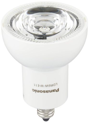 本体サイズ:幅50x高さ69mm 定格消費電力:5.5W 光色:白色相当 色温度:4000K 定格電圧:100V 本体重量(kg):0.072