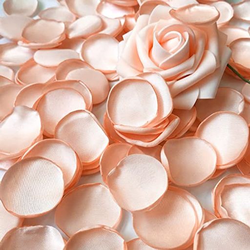 サイズ:径4cm、4色入り、計200枚花びらセット。 素材:シルク、柔らかい手触り。 装飾としてすぐロマンチックな雰囲気を作り出し、様々な場合に適合します。 結婚式、バレンタインデー、結婚記念日、キャンドルライトディナー、お祝い、パーティー...