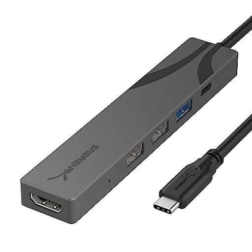 簡単ハブ - ノートパソコンやその他のUSB-Cデバイスを拡張・充電できる、素早く使いやすいハブです。このスタイリッシュな一体型ハブで、外付けストレージやその他のアクセサリをすばやく接続し、HDMI経由で最大4K/60Hzで出力し、デバイス...