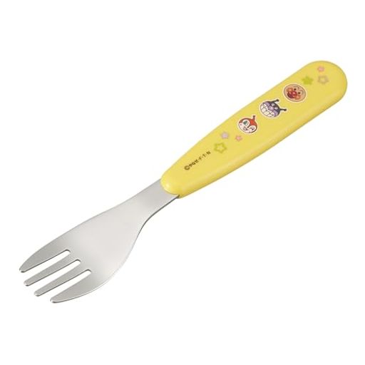 「持ちやすい」「さしやすい」、お子さまが初めて持つのにピッタリなスプーン&amp;フォークです。 抗菌効果を保証するSIAA認証取得 フォークは落としやすい麺や野菜などをしっかりさすことができます。 フォークの先は丸く加工してありますが、ス...