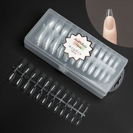 🌟【フィット感・使いやすさ・自然な仕上がり】後端は超薄型で、自然に爪にフィットします。前端は強靭で、曲げても折れ目が残りません。フィットする部分はあらかじめ研磨され、より強固かつ便利に装着できます。 🆙【製品...