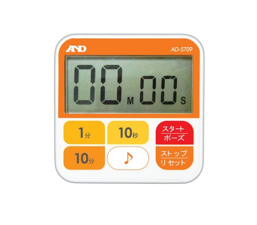 設定範囲:最大99分50秒、最小10秒 タイマー数:1チャンネル タイマー機能:カウントダウン(アラーム設定時間まで)、カウントアップ(00分00秒からスタートさせた場合) アラーム時間:ブザー音約30秒間、液晶バックライト約30秒間点滅 ...