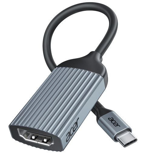 Acer USB C - HDMIアダプター 4K@60Hz Type C (Thunderbolt 3/4) HDMIコンバーター モニター用 USB C - HDMIコネクタ MacBook Pro/Air、iPad Pro/Air、i...
