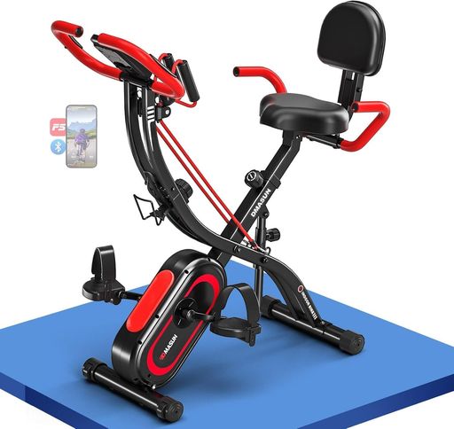 【最新モデルーー心拍数表示機能とアプリ連動を一体化】多機能ディスプレイ搭載で、心拍数、消費カロリー、運動時間、距離などの重要データをリアルタイムに表示。Bluetooth対応でデータをアプリのクラウドに同期可能。(対応アプリ:Zwiftおよ...