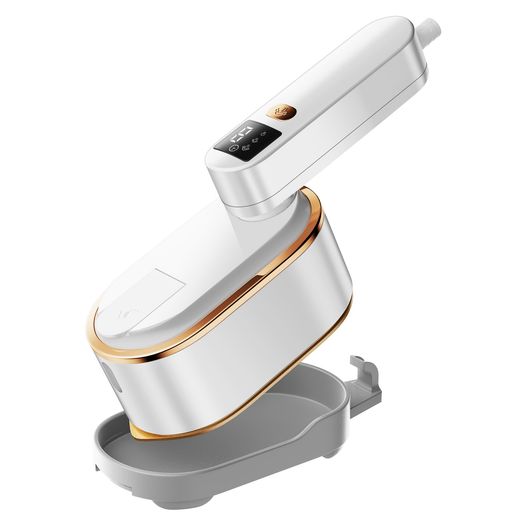 🏆【顕著なしわ取り効果・効率60%アップ】1300Wの高出力は衣類の繊維を柔らかくし、最大連続25g/分のスチーム量が生地に浸透し、衣類の形状を復元し、シワを素早く取り除きます。180mlの水タンクと2メートル電源コードを装...