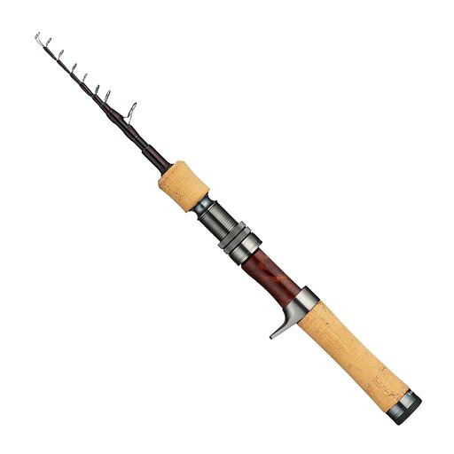ロッド全長: 4'3フィート / 継数: 6本 (テレスコピック・振出) / 仕舞寸法: 38cm / 自重: 81g / パワー: ライト (L) 適合ルアー: MAX 7g / 適合ライン: MAX 6lb / ベイトリール対応モデル ...
