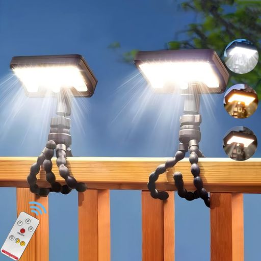 【最新版高輝度92LED・省エネ・充電効率UP!】屋外防水ソーラーライトは92個高品質LEDチップ、発光効率の高い上に、照明効果も優れています。また、ソーラーライトは長持ち性、耐久性の高い1500mAhのリチウムイオン電池を使用しています。...