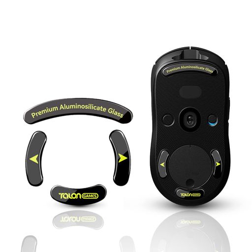 【超ファースト&amp;スムーズ】:アルミノケイ酸ガラス素材で作られたマウスソールはマウスの移動を改善し、マウスの安定感とコントロール精度を高め、特にトラッキングとエイムに優れています。 【ラウンドエッジ加工】:完全に研磨のエッジは最も緩や...