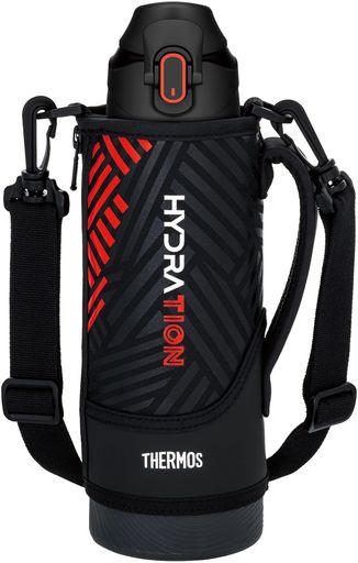 一気に素早く水分補給!ゴクゴク飲める飲み口採用。ポーチにすべりにくいグリップサポート付き。 本体サイズ(約):幅8x奥行き8.5x高さ27.5cm、本体重量(約):500g、容量:1L 保冷効力:9°C以下(6時間) 原産国:フィリピン 素...