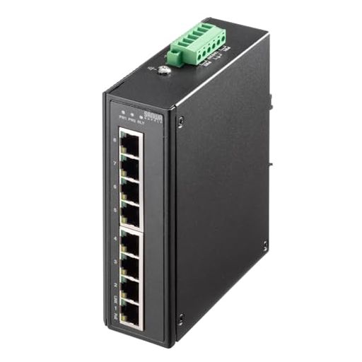 限られたスペースの過酷な環境で簡単に導入できるように設計された、産業用アンマネージドギガビットイーサネットスイッチングハブです。 IEEE802.3atPoE+に対応しており、1ポート最大30Wの給電が可能です。(全ポート合計200Wまで)...