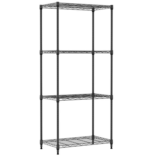 頑丈な金属素材とアジャスター付き:この収納ラックは頑丈で耐久性のある高品質のスチールで作られており、炭素鋼素材の表面はコーティングで覆い、縁も滑らかで、収納棚はサビとキズを防ぐことができます。このスチールラックは底部には円形のアジャスターが...