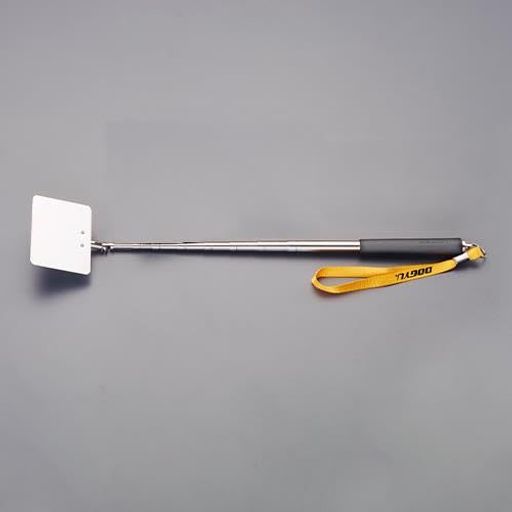 倍率:等倍サイズ(mm):ミラー:60x75伸縮長:220~1250 重量(g):140ミラー材質:ステンレス シャフト材質:ステンレス伸縮8段階 裏面はホワイトボードとして利用可能ストラップ付