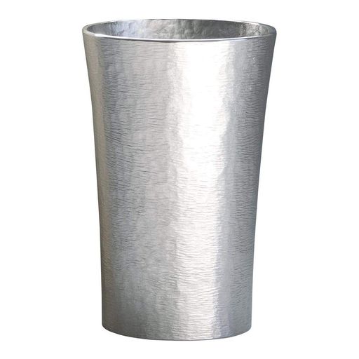 冷たい飲み物 箱寸:9.2x12.7x8.5cm 現品:直径6.5cm高さ10cmカップ(容量約200ml) 素材:錫(すず) 本体重量:260g 生産国:日本