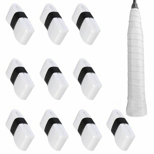 【10本セットでコスパ最強】お得な10本入りセットのグリップテープです。消耗品であるグリップを頻繁に交換したい方や、複数のラケットをお持ちの方に最適です。1本あたりのコストを抑えながら、常に新品同様のパフォーマンスを維持できます。 【高吸汗...