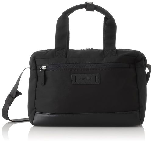 ヨコ25xタテ19xマチ12(cm) 収納サイズ:A5 持ち手長さ:31cm ショルダー紐長さ:93-133cm