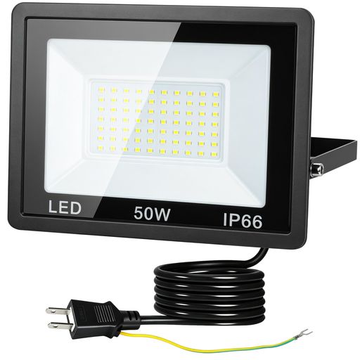 【高輝度LED投光器】:70個高品質・高輝度SMDチップを採用、発光効率は非常に高いです。極薄型50W LED投光器11000LM 高輝度、白熱電球1100w相当の明るさに匹敵。普通のLED投光器より明るく、安定しています。接続線:2メート...