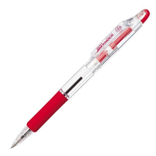 ボール径:0.7mm 油性染料 本体重量:9.9g ボールペン替芯:K-0.7芯 軸:樹脂・ラバーグリップ付き 全長140.1mm