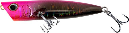 サイズ:95mm / 重量:18g (リング・フック込) カラー:037 シルエットピンク フック:[TRIPLE]#6 / リング:#3 / タイプ:スローシンキング 【クローフック】...「側面左右にフック」を搭載することで回転アクショ...