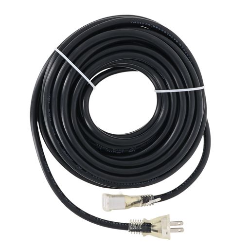 電線仕様:VCT1.25mm2x2 定格:125V15A1500W コード長:約10m 口数:1 色:ブラック