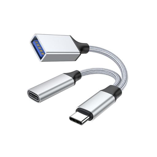 【OTGケーブルの機能】USBType-COTG3.0ケーブルを使って既存の従来のUSBType-Aの機器(外付USBメモリ、マウス、キーボード、ゲームコントロール、カードリーダーなど)をType-C端子のスマホやタブレットに接続可能です。...