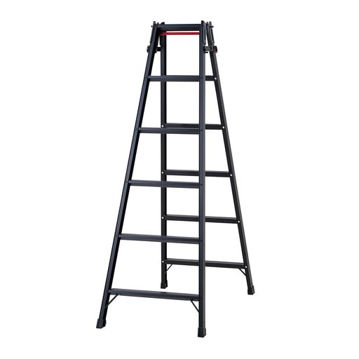 最大使用質量:100kg 天板高さ(m):1.70 使用最大高さ(m):1.40 はしご時長さ(m):3.56 天板寸法(cm):27.8x16.7 設置寸法(外寸)(cm):全幅62x奥行108 収納寸法(外寸)(cm):全幅62x奥行1...