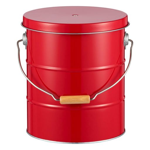 生産国:日本 容量;お米5Kg 水漏れ処理を施しておりません。水・液体を入れる容器として使用しないでください。 ワンランク上質の「手づくりバケツ」1923年創業以来、バケツ職人が、伝統の技術を守り、1つずつ手作りしています。素材のトタンは、...