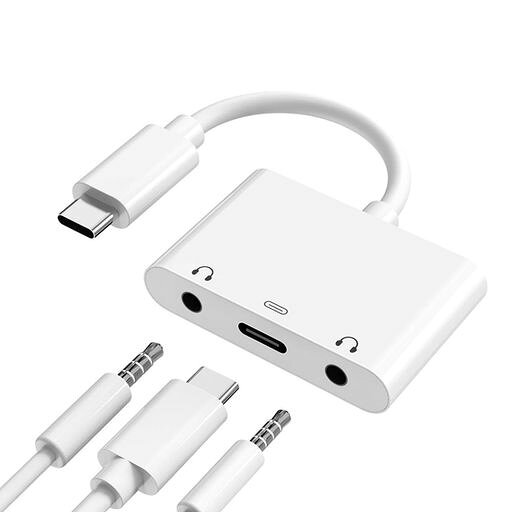幅広い対応 -- iPhone 15シリーズやtype-c対応のandroidスマートフォン、iPadに対応する3.5mmヘッドホン端子+ USB-Cクイック充電端子を搭載したUSB-Cヘッドホンアダプタです。 デュアルヘッドホン -- デ...