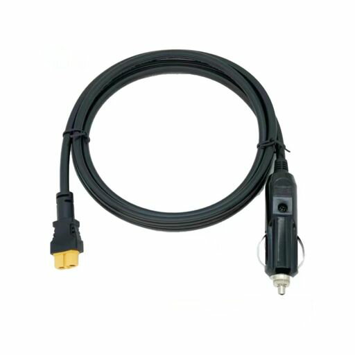 【商品の紹介】ケーブル長1.5m、一端は車の12V出力とトラックの24V出力に適したシガーライターで、もう一端はXT60入力の太陽光発電機または発電所を充電するためのXT60コネクタサポートです。 【高品質】接続ケーブル16AWG。PVCワ...