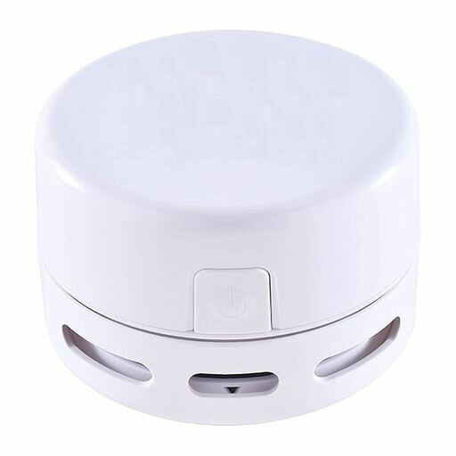 「高い吸引力」底には螺旋ファンが付き、その周りにナイロン製のブラシが絡んでいるため、机の上のゴミを、勉強や事務作業後の消しゴムかすを、小さなゴミを全部しっかり吸い込むパワフル掃除機です。 「実用性が高」底面からゴミを吸い取り、排気は上部へ。...