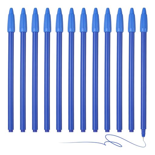 仕様:材質:プラスチック;ペン本体カラー:ブルー;インクカラー:ブルー;ペン先径:0.5mm / 0.02インチ;全長:16cm / 6.3インチ;パッキングリスト:12本xカラーゲルインクペン 特徴:ゲルペンの本体はプラスチック製で軽量、...