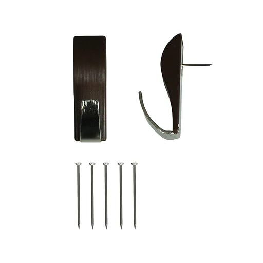 カラー:セピア 安全荷重:5Kg 入り数:1袋2ヶ入 付属品:細ピン/ニコピン