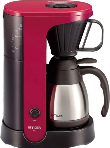 メーカー型番:ACU-A040RE 本体サイズ(約):幅25.3x奥行15.4x高さ31.3cm 本体質量:約2kg 材質:本体・計量スプーン=ポリプロピレン、コーヒーサーバー=ステンレス、水タンク=AS、本体・本体蓋=ABS 生産国:中国...