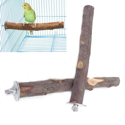 アウトドア ✅【商品仕様】インコなどの小型の鳥や中型の鳥用の止まり木2本セット(ワッシャx4個とネジ2本付き)。長さ:约25cm枝の直径は1.5~2.5cm(太い部分)です。 ✅【自然りんごの木】自然木を使用するので、高温乾燥処理で、ペット...