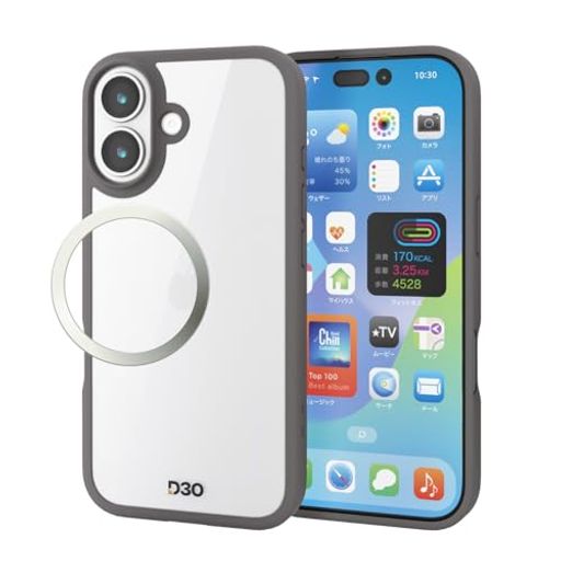 側面にミリタリーやモータースポーツで採用されている次世代の衝撃保護テクノロジーD3O(R)を使用した、超耐衝撃性ハイブリッドケースです。 背面は高硬度5Hの軽くて丈夫なポリカーボネート素材を採用しています。 ※表面硬度は実力値です。 落下時...
