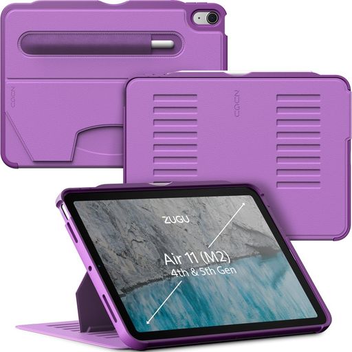 【高品質】ZUGUの iPad Air 11 (M2/M3/M4) 2024/2025/2026 &amp; iPad Air (第4/第5世代) 10.9インチ 2020/2022 との互換性ありケースが登場。ZUGU CASEは、201...