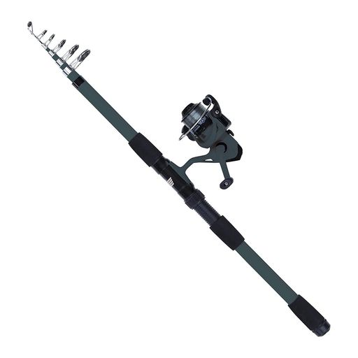 サイズ:240CM カラー:カーキグリーン アーミーカラー調のパックロッドセットが新登場! リールはオーソドックスな1000番のスピニングリールに、糸巻き不要の3号相当約90Mのナイロンライン付き。 防波堤からのサビキ釣りやちょい投げ、船か...
