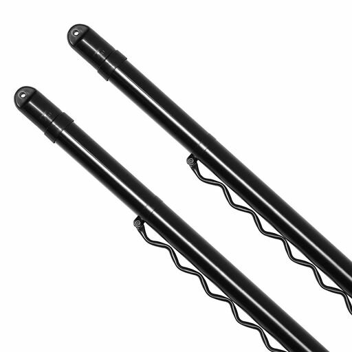 製品サイズ:(約)163~226cm、細パイプ径/2.5cm、太パイプ径/2.9cm 製品重量:(約)0.67kg(1本あたり) 素材・材質:スチールパイプ(粉体塗装)、樹脂部/ABS・ポリプロピレン 生産国:生産国 竿平均に干せる荷重:(...