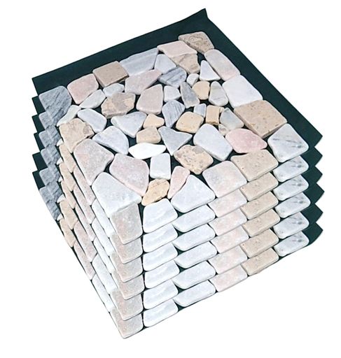 商品サイズ:幅30.5x奥行30.5x高さ1cm 重量:1.7kg 【雑草防止用シート付】日光を遮りつつが通る仕様なため、お庭の雑草が育ちにくい構造に。敷くだけで防草効果もございます。また、プラスチック製のジョイント式ではございませんので、...